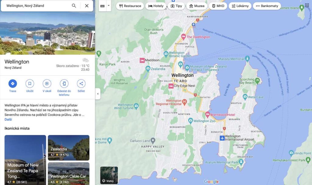 Wellington: Zajímavá místa pro cestovatele. Průvodce, co vidět